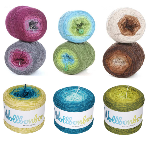 PLUS WOLLE Verlaufsgarn Merinowolle - exklusiv designed by Wollbonbon ...